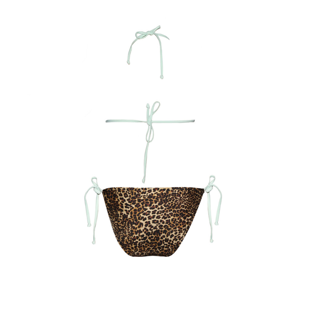 LOLA LEOPARD PRINT BIKINI - SNOW l SWIMWEAR
